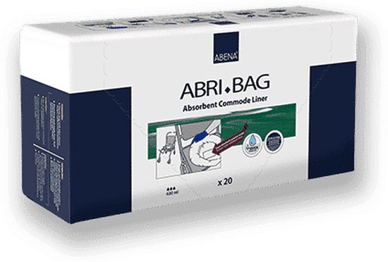 Abena Abri-Bag Wegwerp Toiletstoel / Postoel zakken - 20 Stuks - WC ...