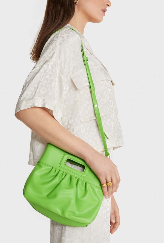 Alix the label Small bag Shocking green | bol