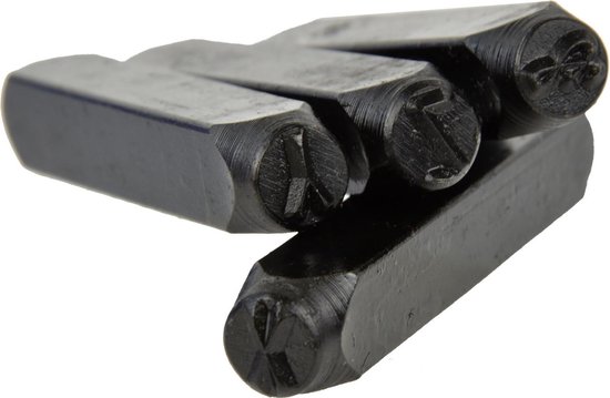 Slagletters 8mm - Gehele alfabet - 27 dlg - Slag letters - GEKO | bol