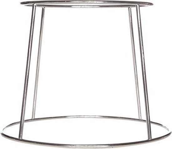 Borden verhoger | zilver | bol