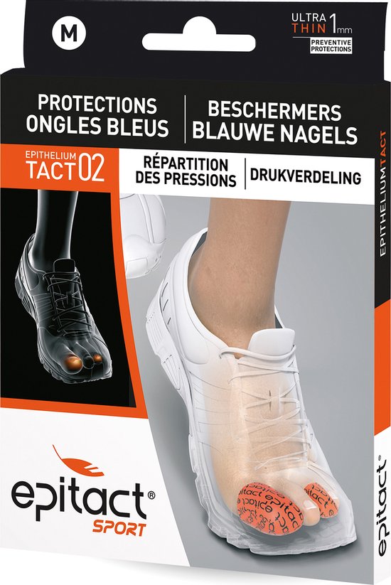 Epitact Sport Teennagel Beschermer - Nagel teen beschermer - Maat M | bol
