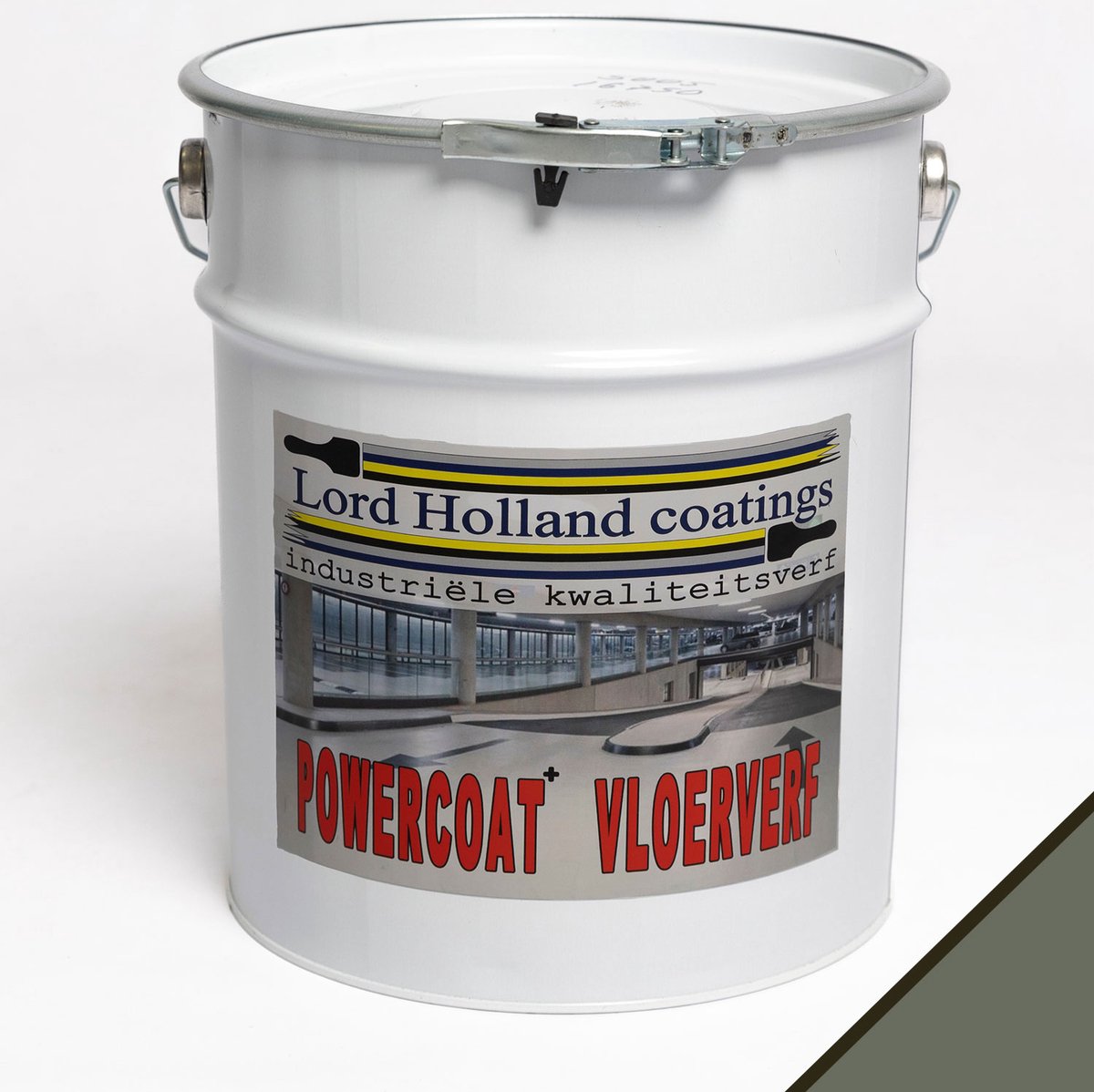 Lord Holland Betonverf | Ral 7023 Beton Grijs | Powercoat+ Pu vloerverf ...