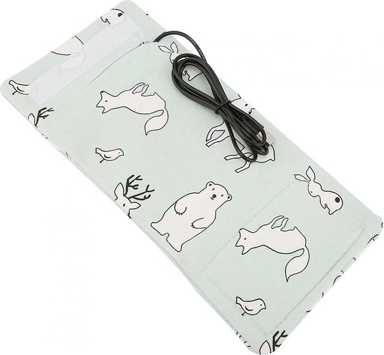 Milk Warmer Bag, Temperature Adjustable Bottle Warmer - Baby Feeding ...