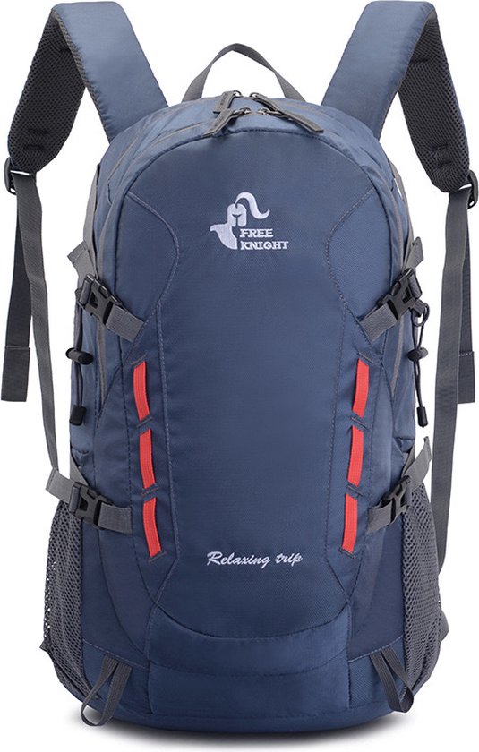 Rugzak 36L - Blauw - Rugzak voor Hiken - Berg beklimmen - Wandelen ...