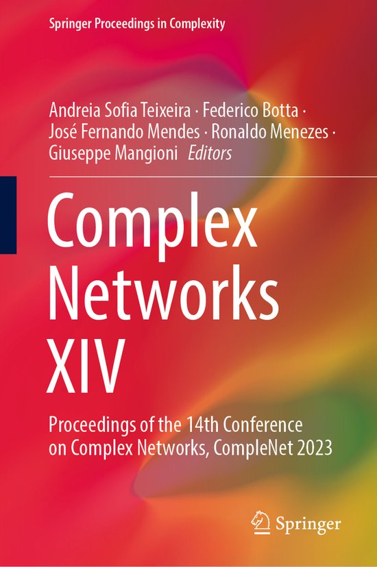 Springer Proceedings in Complexity- Complex Networks XIV | 9783031282751 | Boeken | bol.com