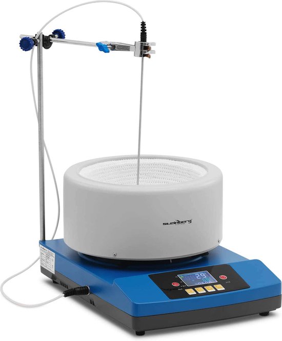 Steinberg Magnetische roerder met verwarmingsmantel - rondbodemkolf - 3 ...