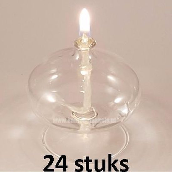 24 stuks olielampjes voor op tafel model het liefje | bol.com