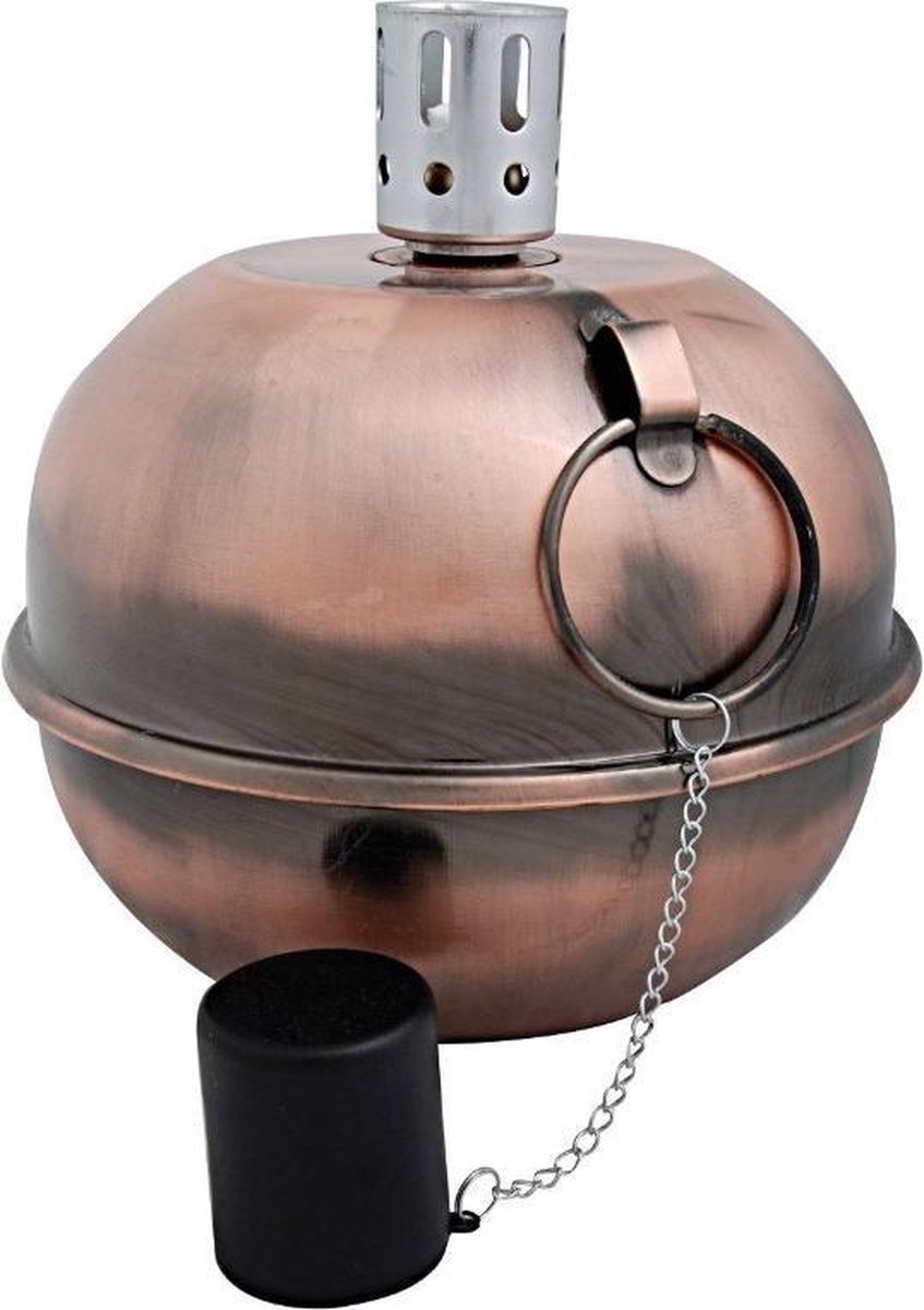 bol.com | Esschert Design - Olielamp XL - Tuimel toorts - Koper- 20x21cm