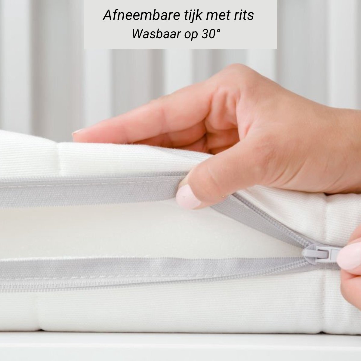 Maan matras ® Baby matras - Ledikant matras - 60x120 x10 - Wasbare hoes ...