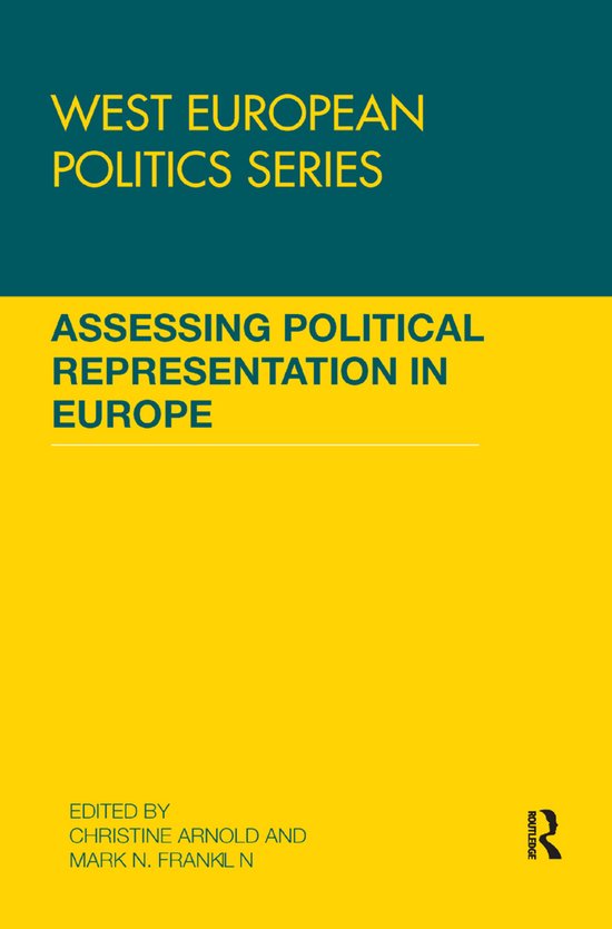 West European Politics- Assessing Political Representation in Europe ...