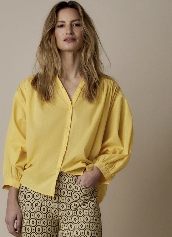 Summum - Blouse - Geel - 36 | bol.com