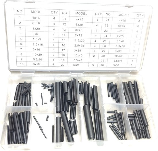 Spanstiften paspennen set div maten 120 delige set pas pen | bol