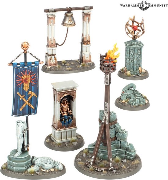 Games Workshop Warhammer Age of Sigmar Shattered Dominion Objectives ...