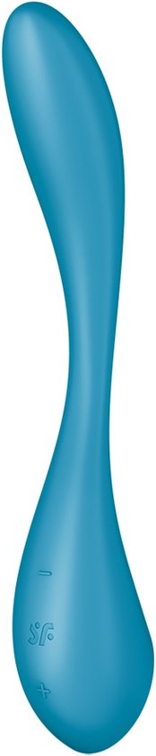 Satisfyer - G-Spot Flex 5+ - Flexibele G-Spot Vibrator (met App Control) - Blauw | bol.com
