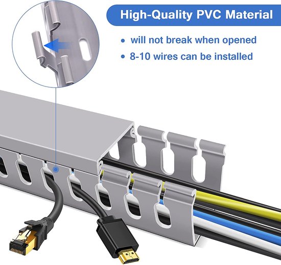 Kabelgoot – Kabelhouder – Kabel organizer | bol