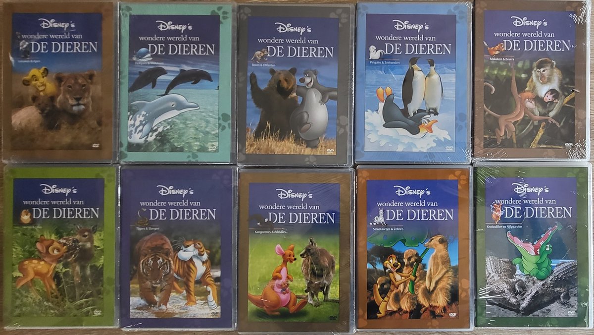 Disney's Wondere wereld van de dieren [ de complete serie ] (Dvd) | Dvd ...