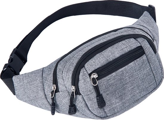 Heuptasje buideltasje Heuptas - Grijs - Travel - Outdoor - Wandel ...