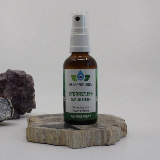 Sterretjes Auraspray - De Groene Linde - Etherische olie - 50 ml | bol