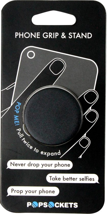 PopSockets - Solid Black | bol