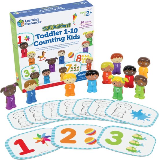 Skill Builders! Peuter set tellen 1-10 (Engels) / Toddler 1-10 counting ...