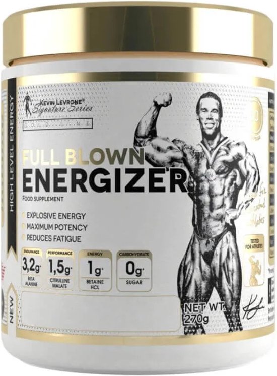 Kevin Levrone Gold Full Blown Energizer - Pre-workout - Beta-alanine en ...