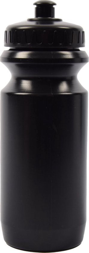 Waterfles 600 ML zwart - Bidon 600 ML - Sport waterfles 600 ML | bol.com