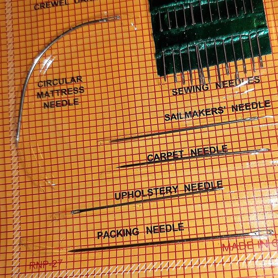 Hobbynaalden - 25x hobbynaald - naainaalden & borduurnaalden ...