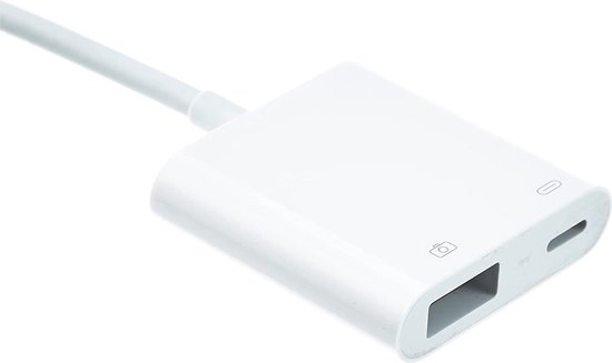 Apple Lightning naar USB 3 camera-adapter, wit/Lightning to USB 3 ...