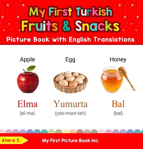 Teach & Learn Basic Turkish words for Children 3 - My First Turkish ...