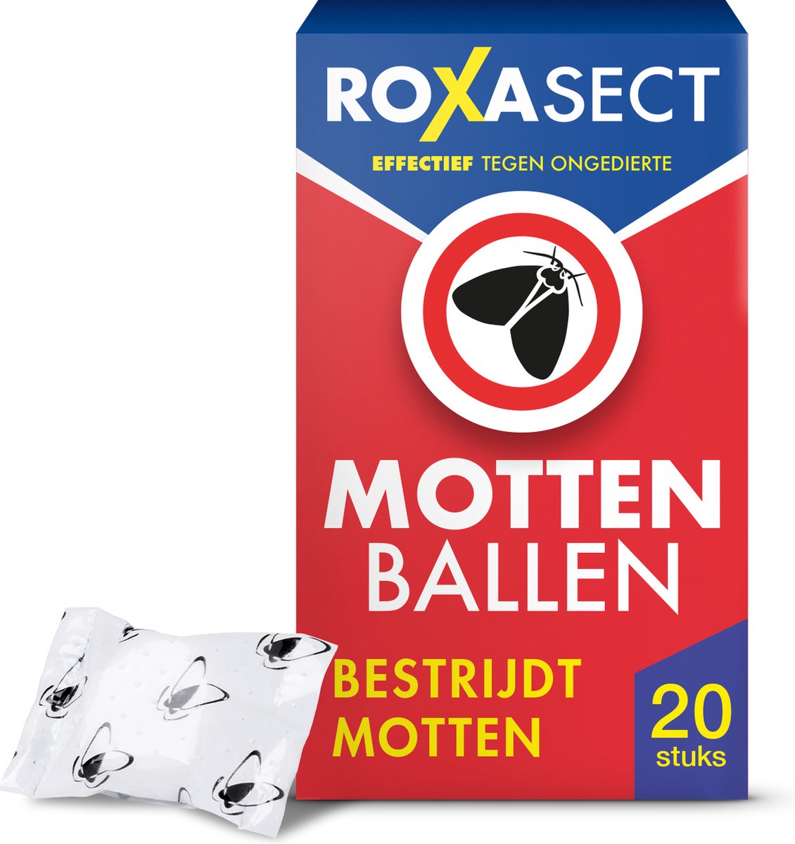 Roxasect Mottenballen - Insectenbestrijding - 20 stuks | bol.com