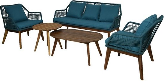 Loungeset Seville - Turquoise | bol