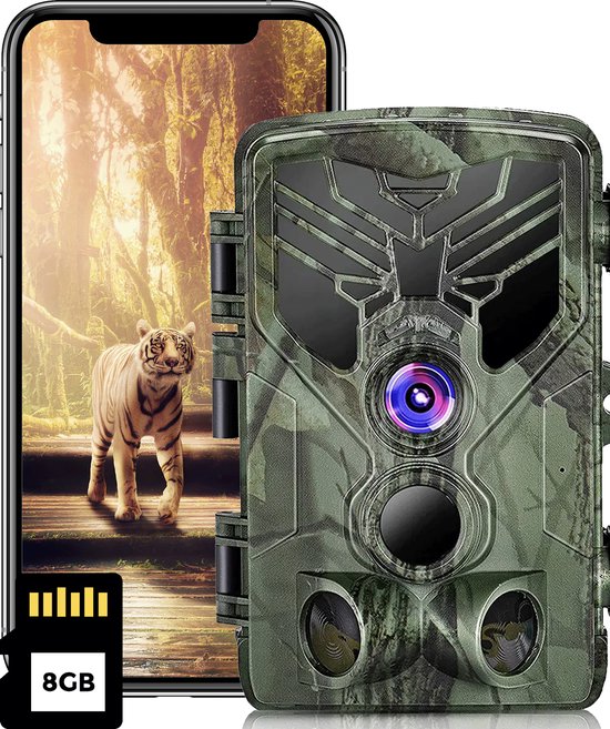 Denver Wildcamera met Nachtzicht - Livebeelden (APP) - FULL HD - INCL. 8GB SD-kaart en... | bol