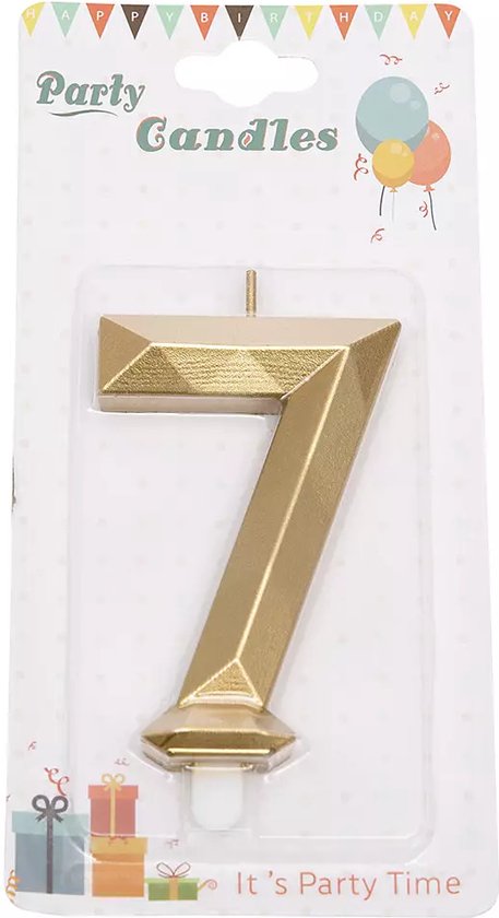 Cijferkaars Geo Goud #7 | bol.com
