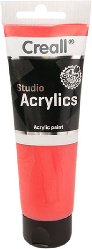 Acrylverf Creall Studio Acrylics metallic red | bol.com