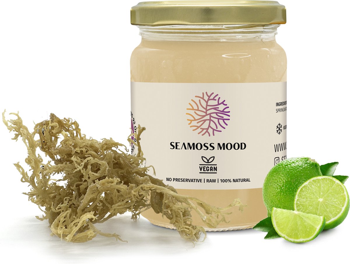 St. Lucia Seamoss Gel - Organisch, Zongedroogde Sea Moss Superfood - Veganistisch,... | bol.com
