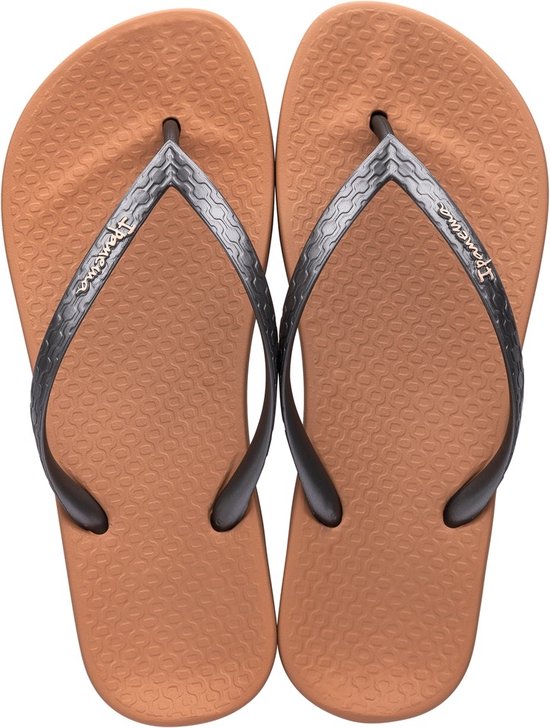 Ipanema Anatomic Tan Slippers Dames - Brown - Maat 38 | bol.com
