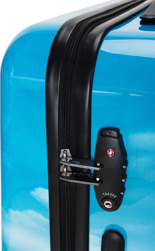 Saxoline Blue Koffer / Reiskoffer / Trolley - 54 cm - 24 Liter - ABS ...