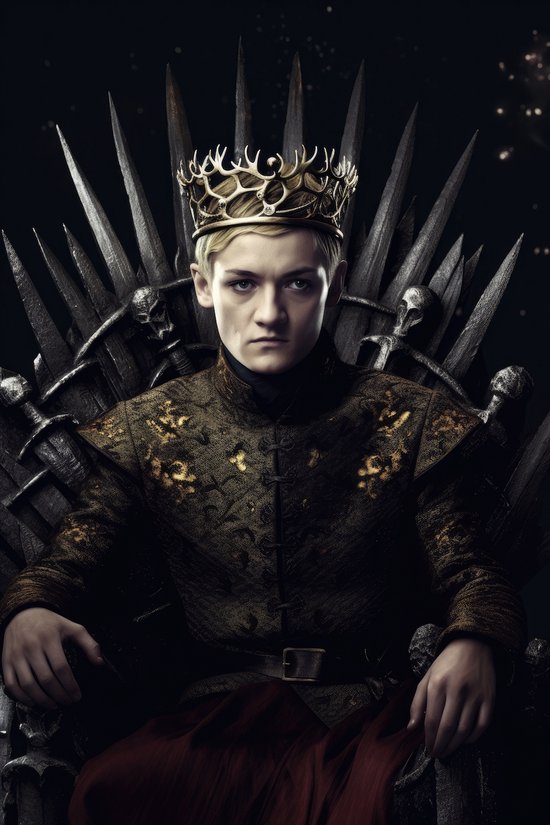 Joffrey Baratheon Poster - King Joffrey - Filmposter - Game of Thrones ...