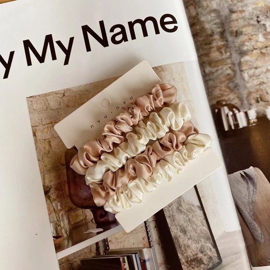 Satijn / Silk Elastieken - Silky Knots - Satijn Haarelastiek / Silk ...