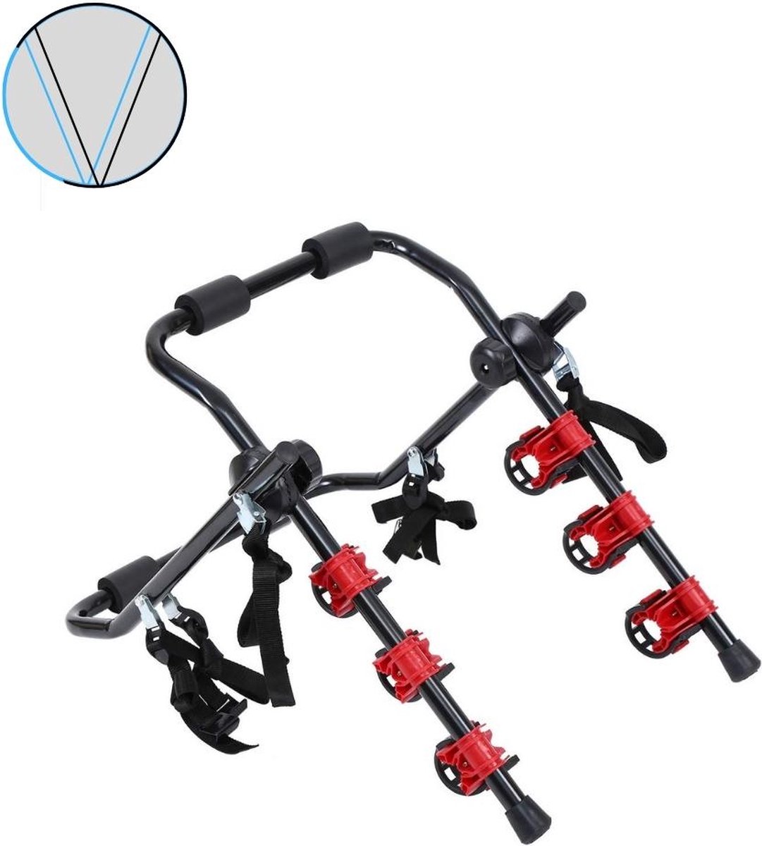 Fietsendrager Electrische Fietsen 2 - Fietsendrager Trekhaak Stevig ...