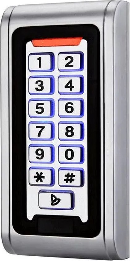 Besli Codebedienpaneel heavy/vandaalbest. + proximitylezer - Zilver | bol