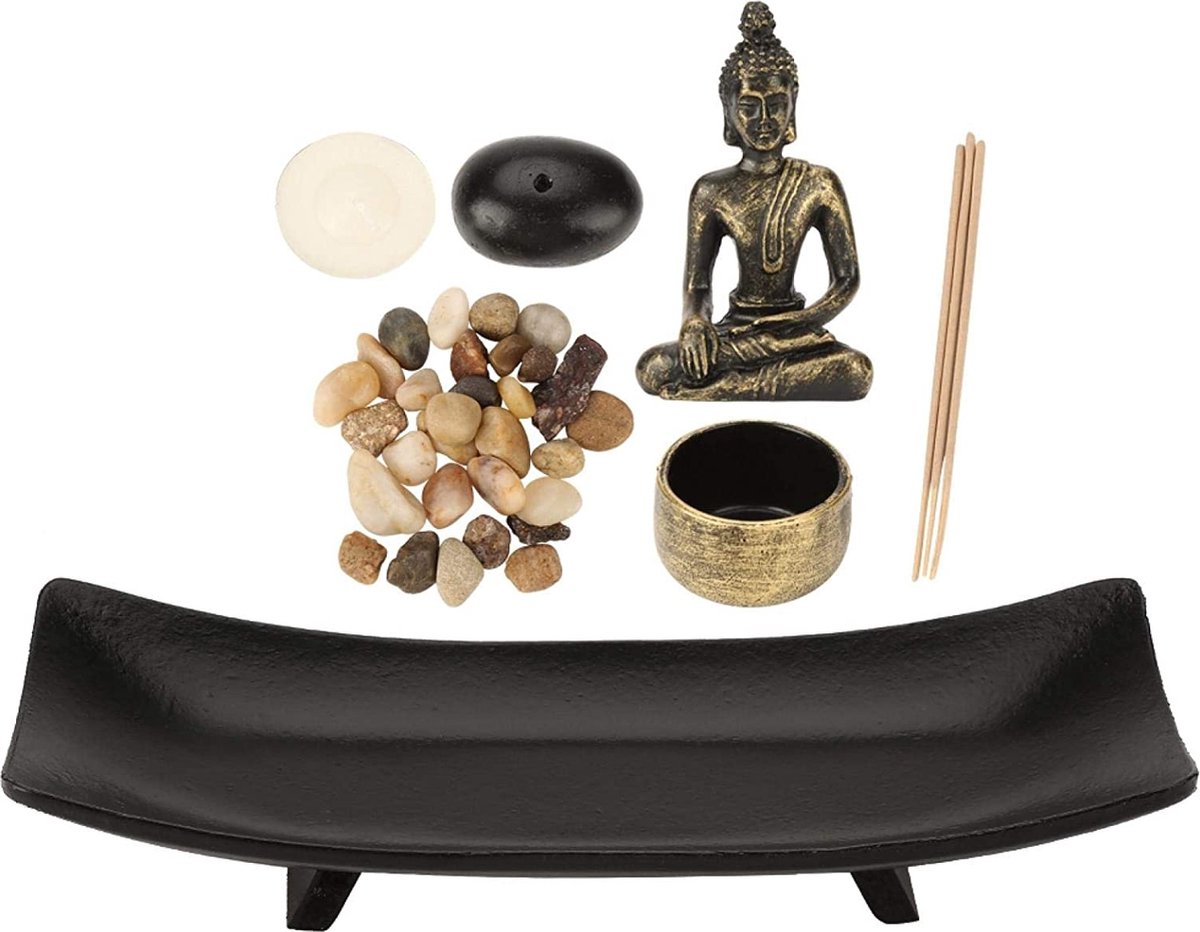 Boeddha Ornament Zen Wierook Houder, 1 Set Zen Boeddhisme Kandelaar ...