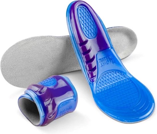 Gel Voetbed Elastische Gel Inlegzool Op Maat Te Knippen 36 - 42 Van ...