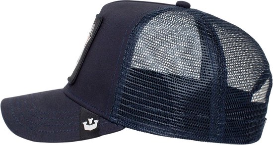 Goorin Bros Pet Donkerblauw Polyester One Size The lone wolf petten donkerblauw | bol