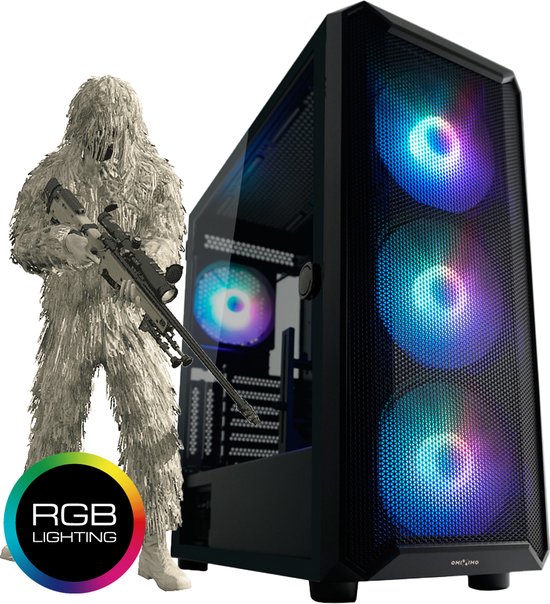 omiXimo - Game PC - Intel Core i5 - 10400 - RX 550 - 16 GB DDR4 ...