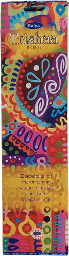 Trishaa wierook stokjes 50 grams Satya | bol