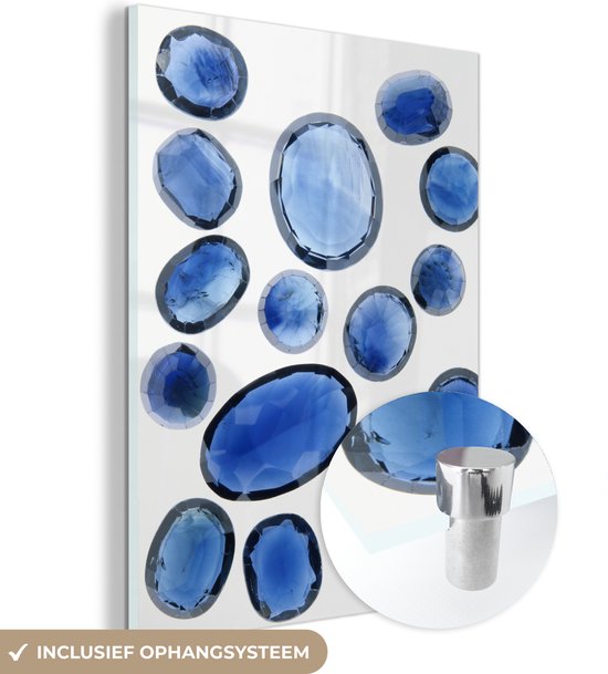 MuchoWow® Glasschilderij 120x160 cm - Schilderij acrylglas ...