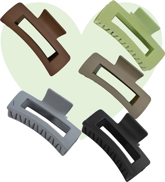 bol.com tip: set van 5 haarclips - extra kwaliteit - Haarclips Premium ...
