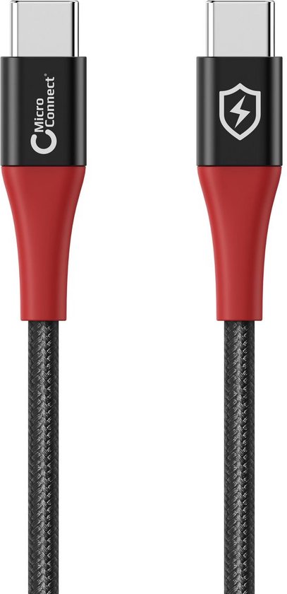 MicroConnect Safe Charge USB-C to C Data Blocker cable 1.5m | bol