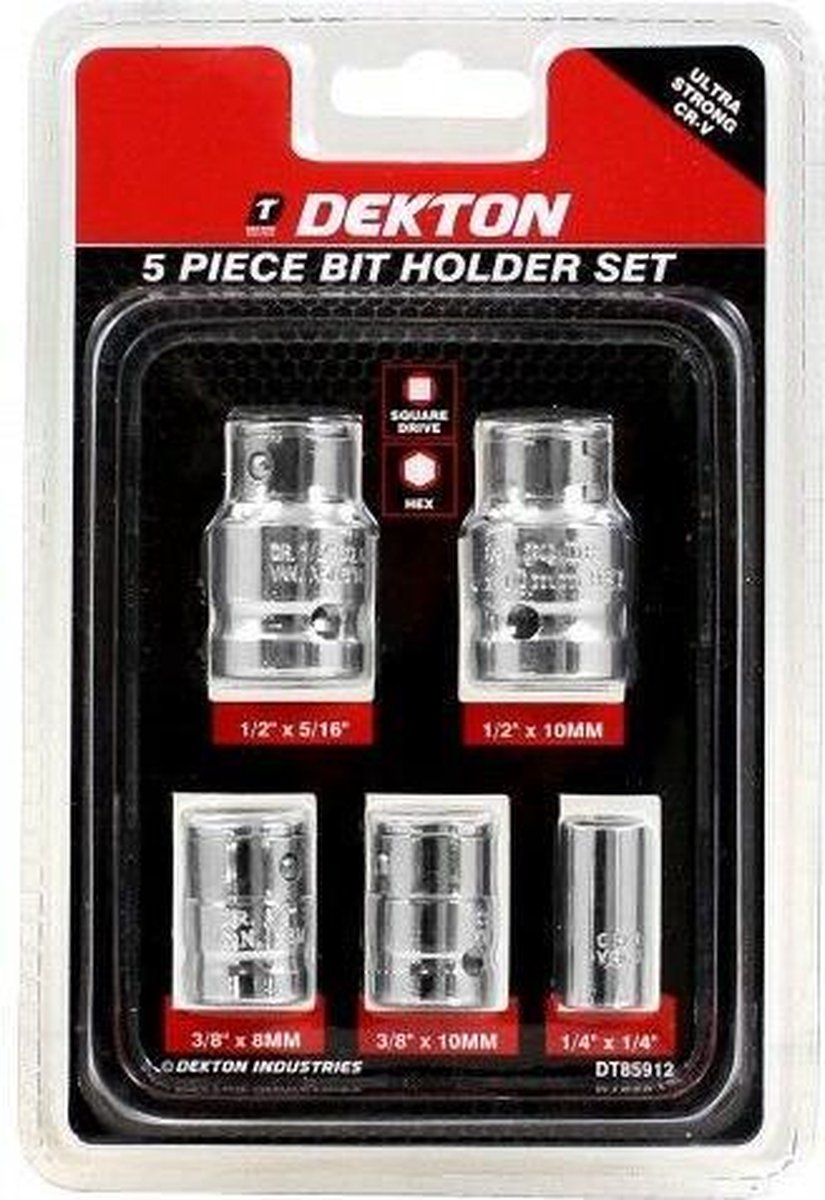 Dekton Set Verloop van Dop naar Bit | bol